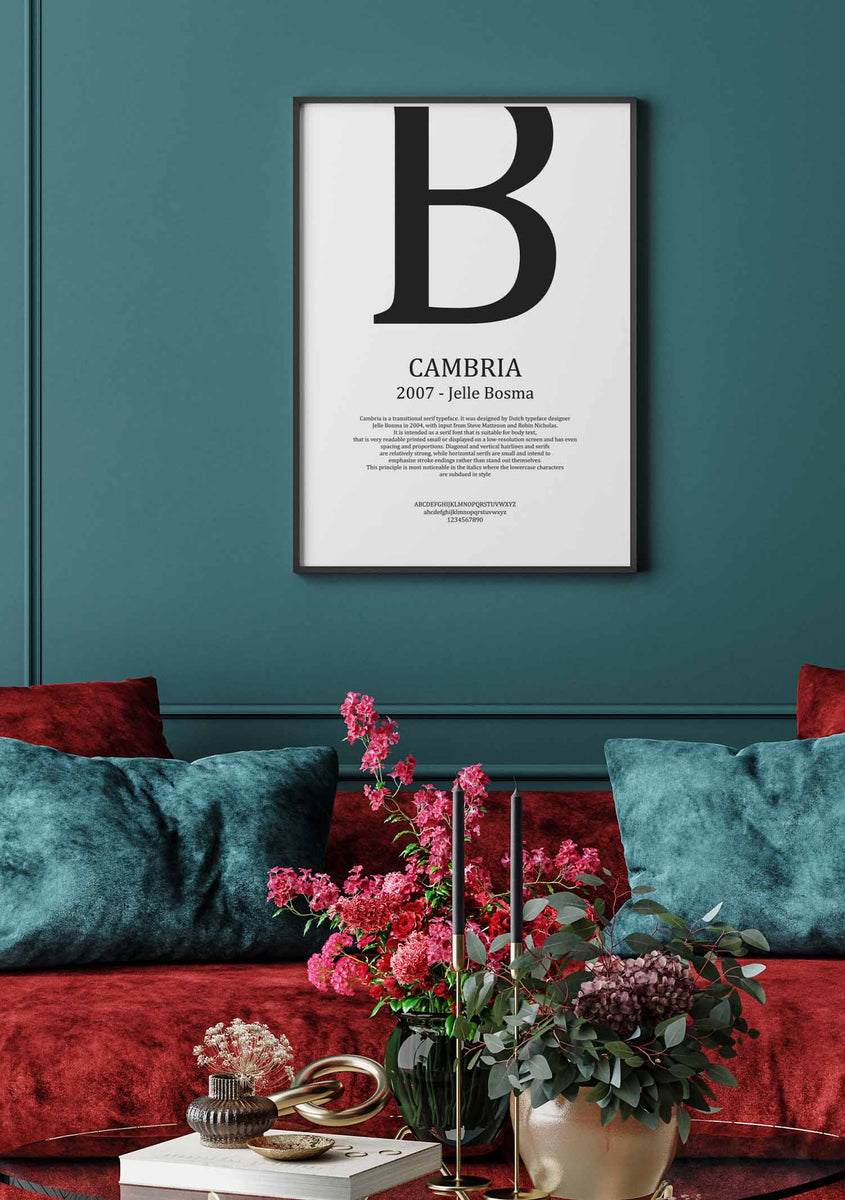 Póster Cambria | Laamina.com