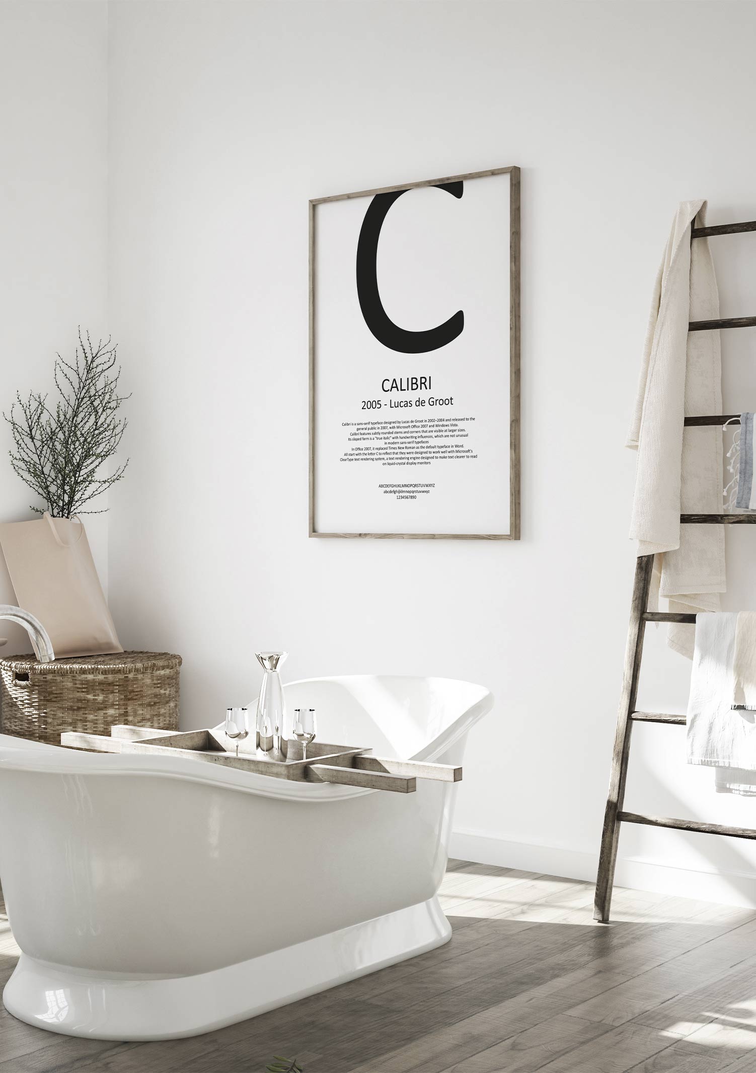 Póster Calibri | Laamina.com