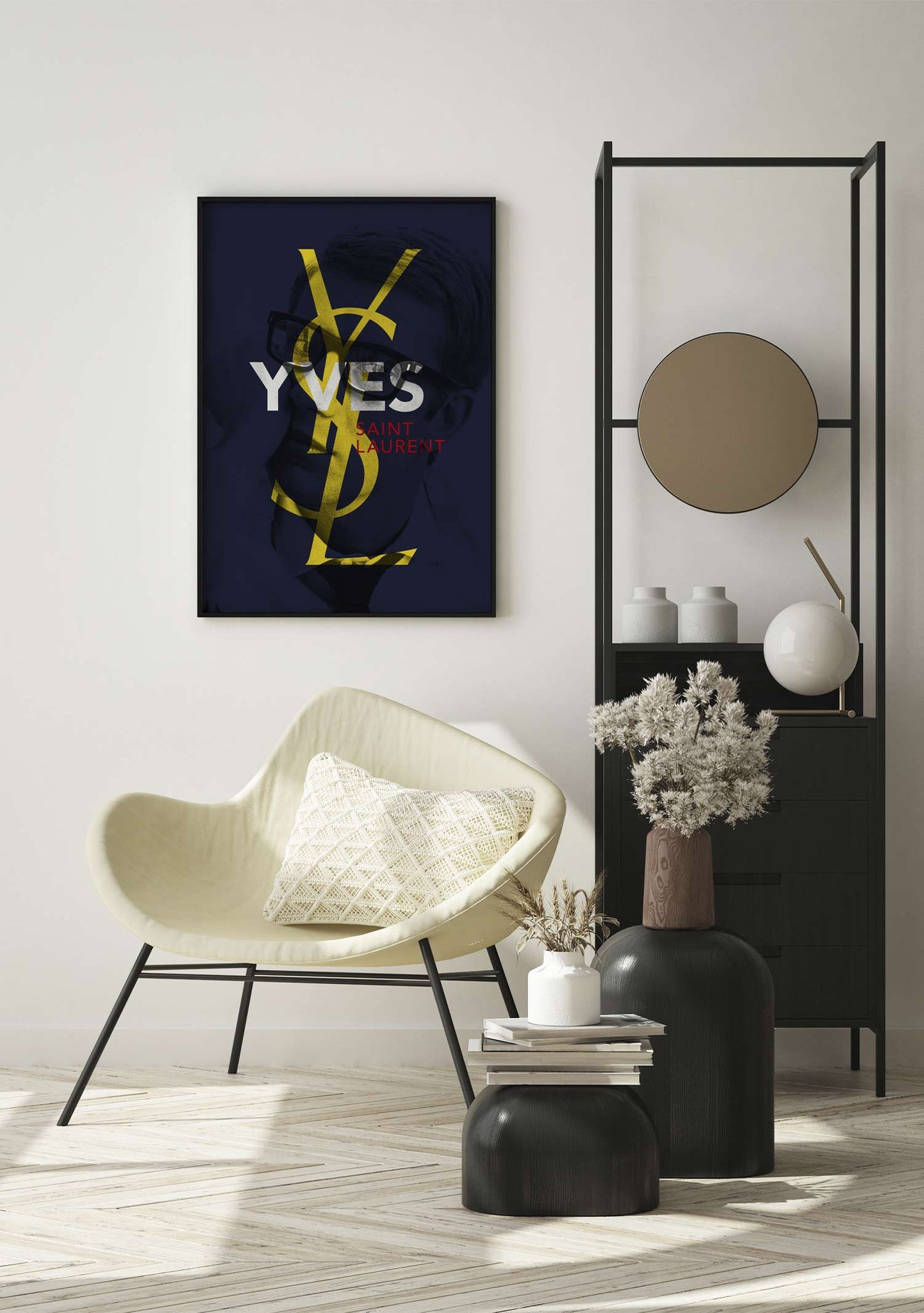 Póster Yves Saint Laurent II | Laamina.com