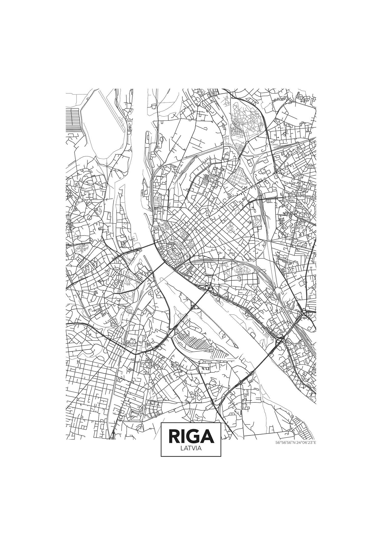 Póster de Riga | Laamina.com