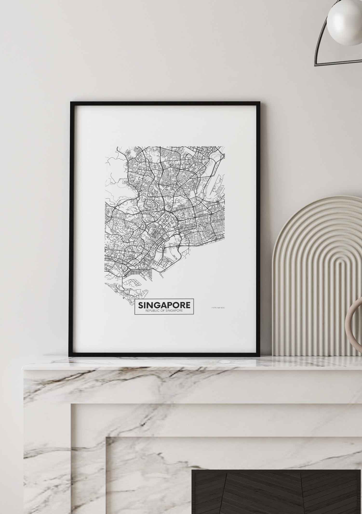 Póster de Singapur | Laamina.com