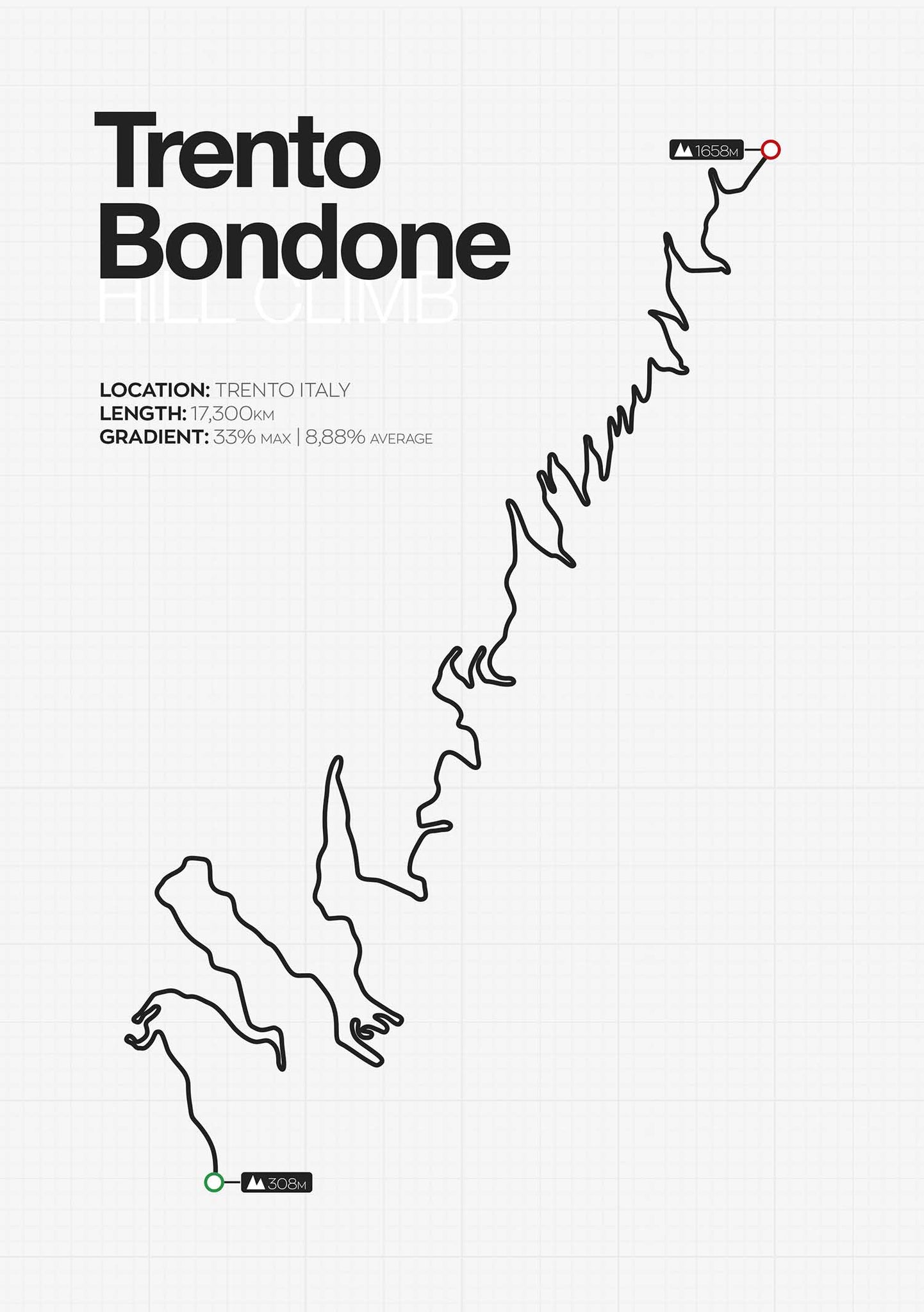 Póster Trento Bondone | Laamina.com