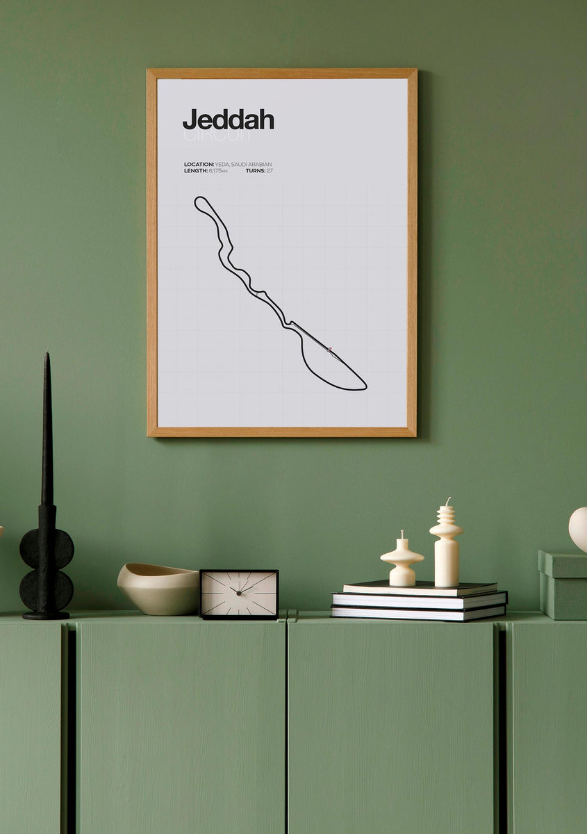 Póster Jeddah | Laamina.com